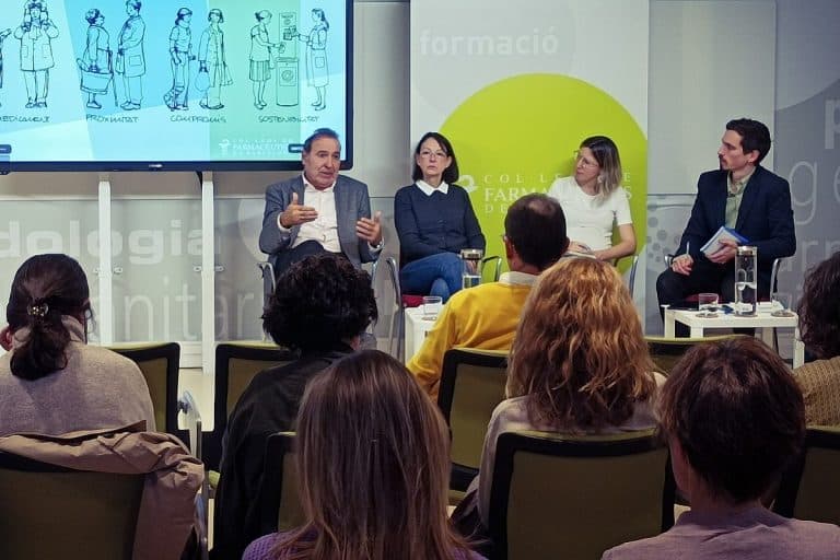 De izquierda a derecha - Diego Palao, Cecilia Borràs, Clara Rubio i ...